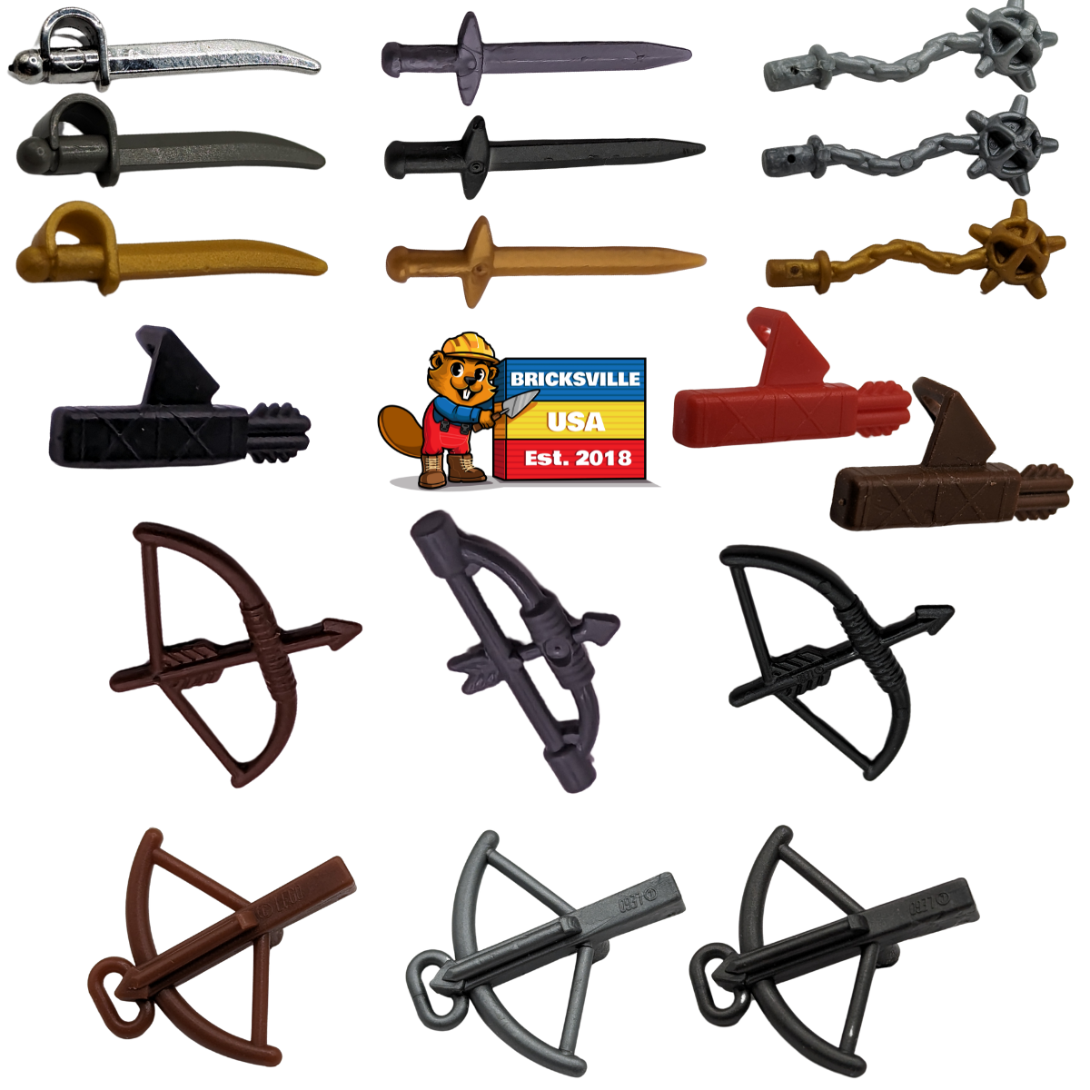 Armas De Cerco Medievais Lego