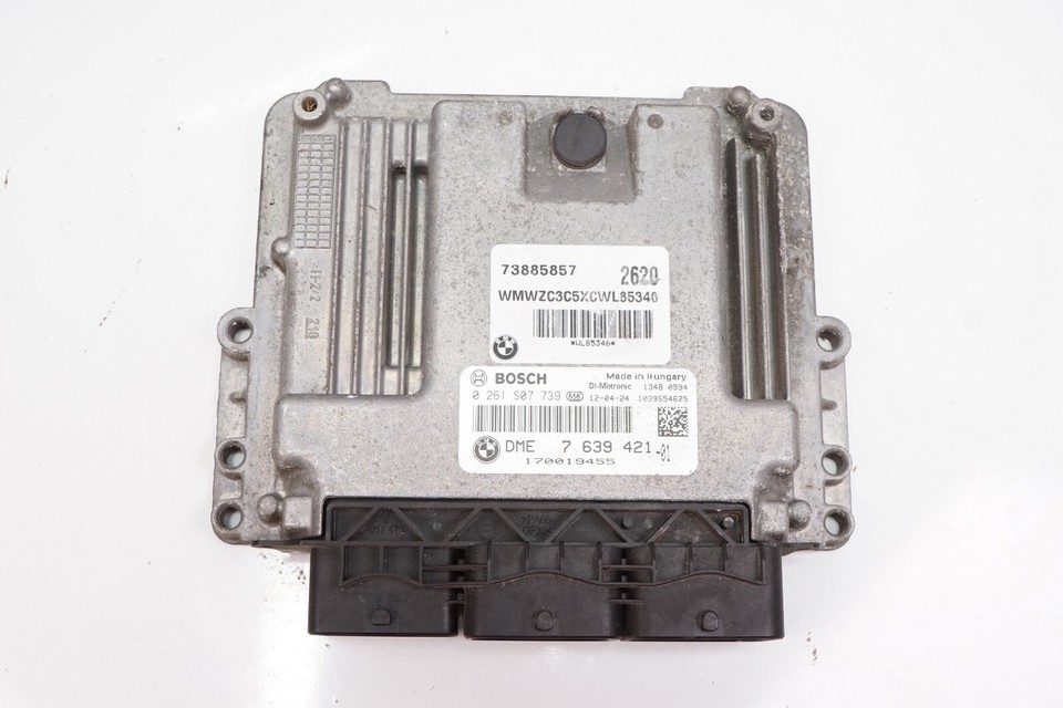 MINI COOPER S Engine Control Module PCM ECM Ignition Set OEM 1.6L A/T ...