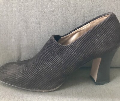 Classiques Entier Italian Brown Suede Heeled Pump Shoes Women’s 7.5M | eBay