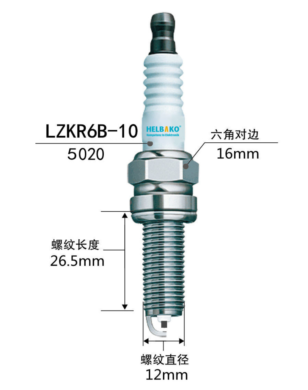 NGK LZKR6B10E - Alternative spark plugs