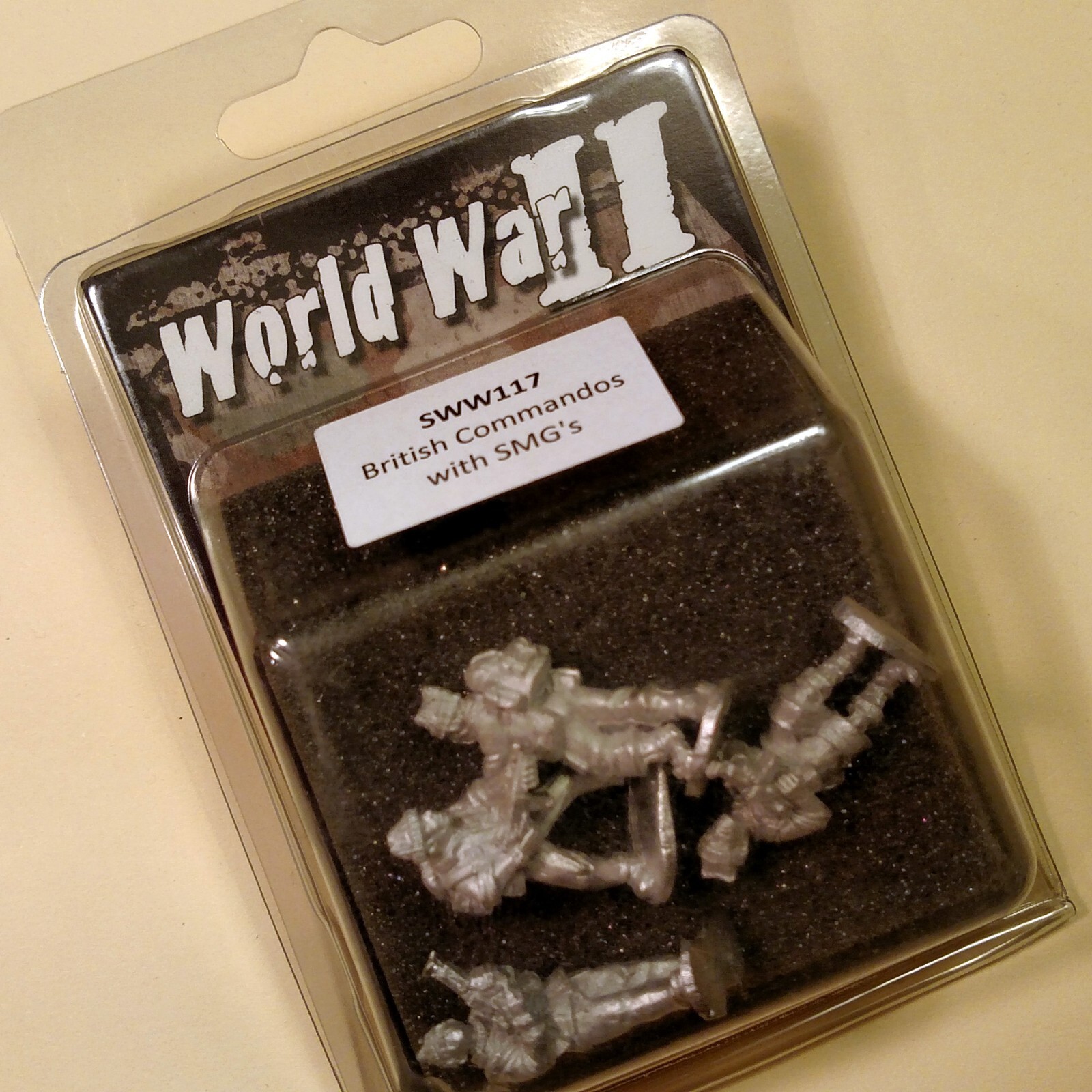 Artizan Designs - SWW117 - British North Africa Commandos w SMGs- Bolt ...