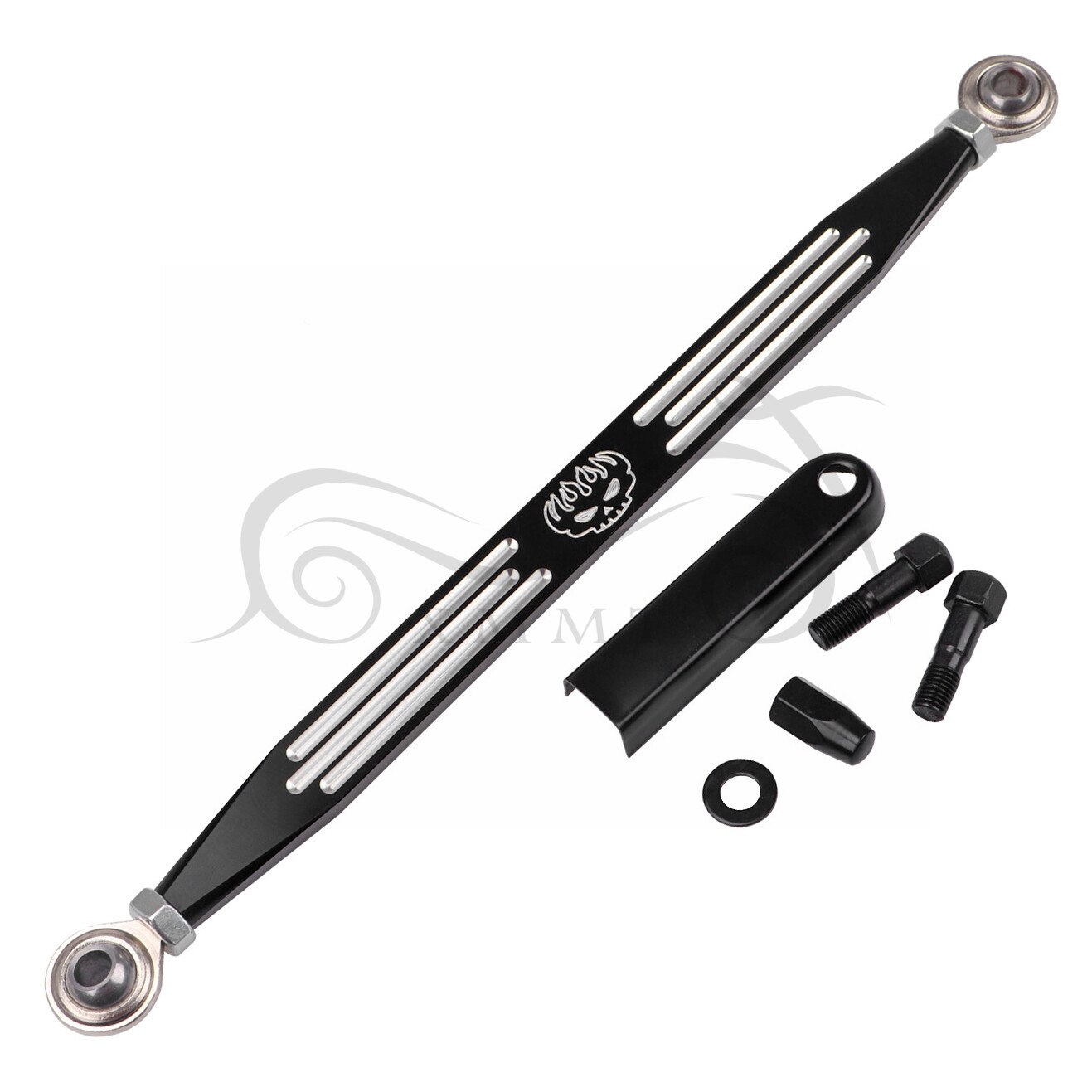 Black Shift Linkage Shifter Link For Harley Dyna Wide Glide FXDWG ...