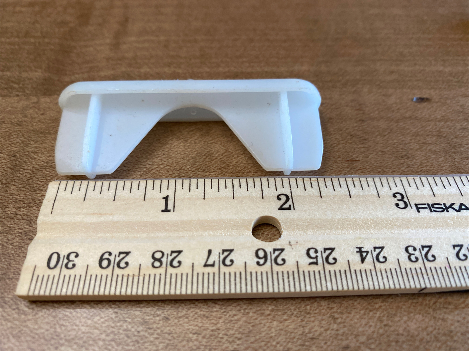 2 Mini Blind Bottom Rail End Caps for 2 1/2” Aluminum or Premium Metal ...