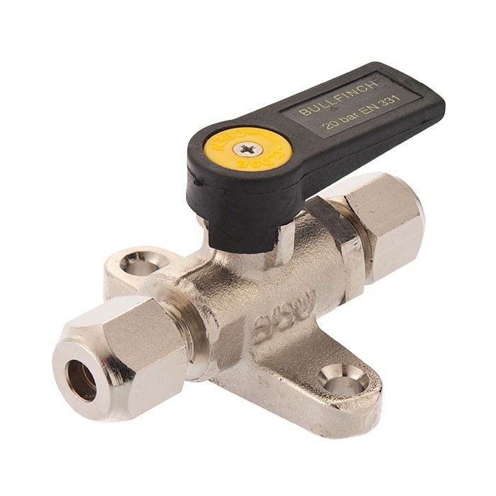 Bullfinch Mini-Gas Ball Valve - 1/4" Pipe - On Propane,Butane,Nat.Gas ...