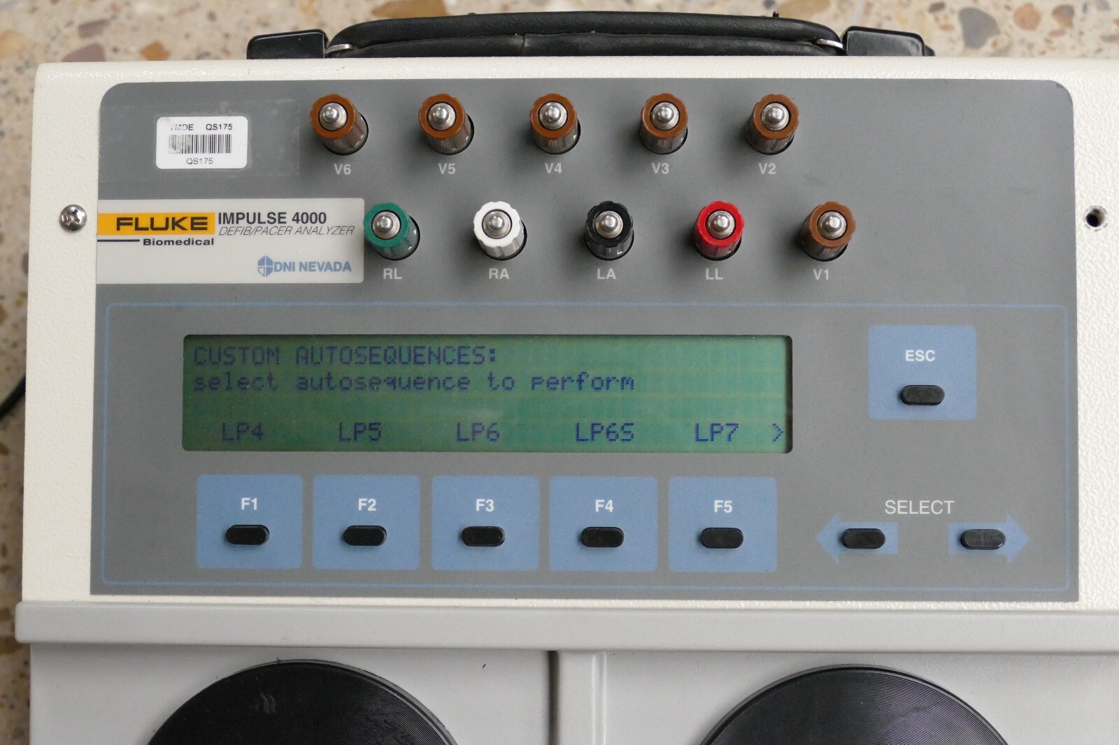 Fluke Biomedical Impulse 4000 defibrillator/ pacer analyzer | eBay