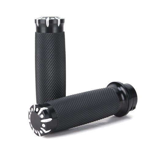 Motorcycle Handlebar Hand Grips For Harley Softail Dyna Sportster ...