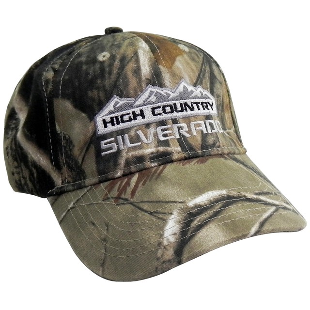 Chevrolet Silverado High Country Realtree Camo Baseball Cap Hat for ...