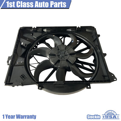 Radiator Cooling Fan Assembly 600W fit BMW E90 E91 E92 E93 128i 323i ...