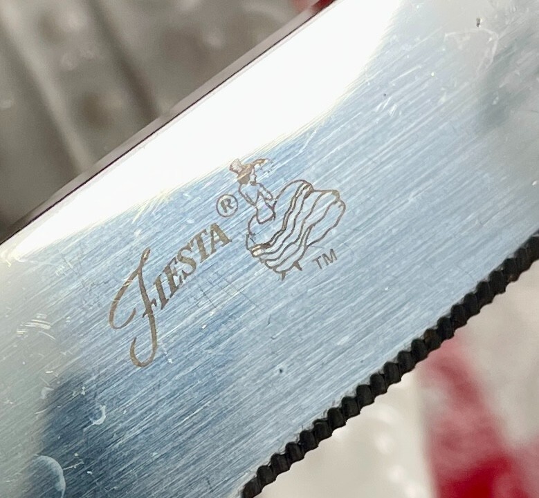 Fiesta Flatware Round Handle--DINNER KNIFE-FIVE COLOR CHOICES | eBay