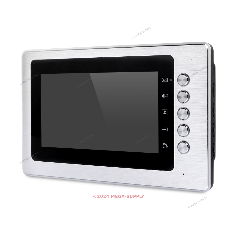 7inch Hands-free Video Door Phone Intercom System with Keyfobs ...