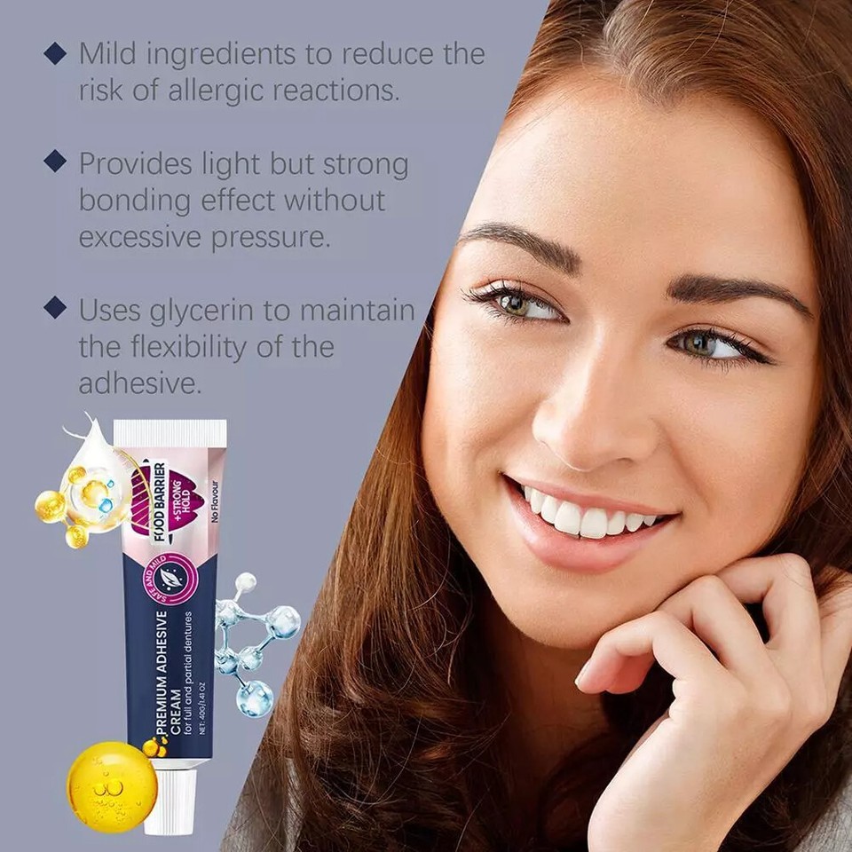 Premium Thermoplastic Denture Adhesive Strong-Denture-Adhesive | eBay UK