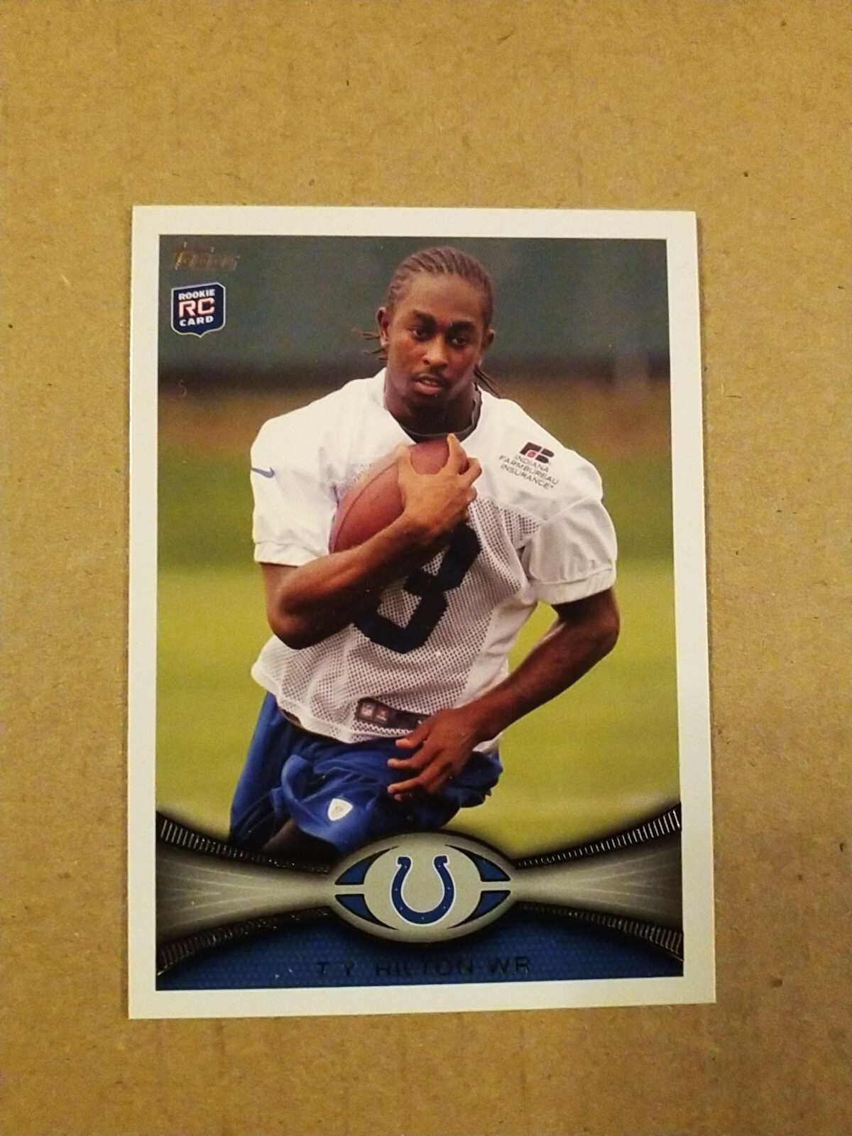 TY Hilton 2012 Topps Rookie Card #14 NFL Indianapolis Colts | eBay
