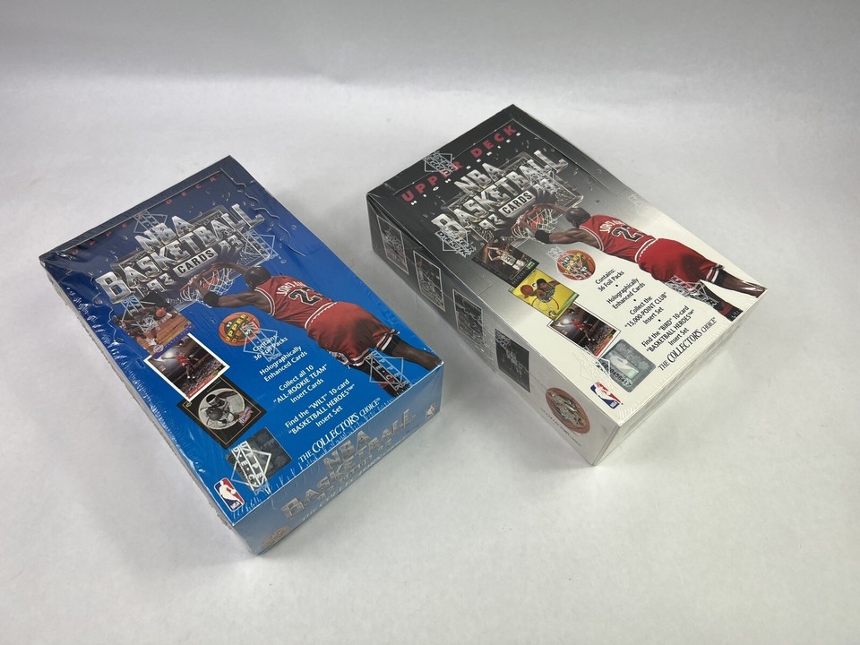 1992-93 Upper Deck Low + Hi Series NBA Basketball 2-box Lot New Sealed ...