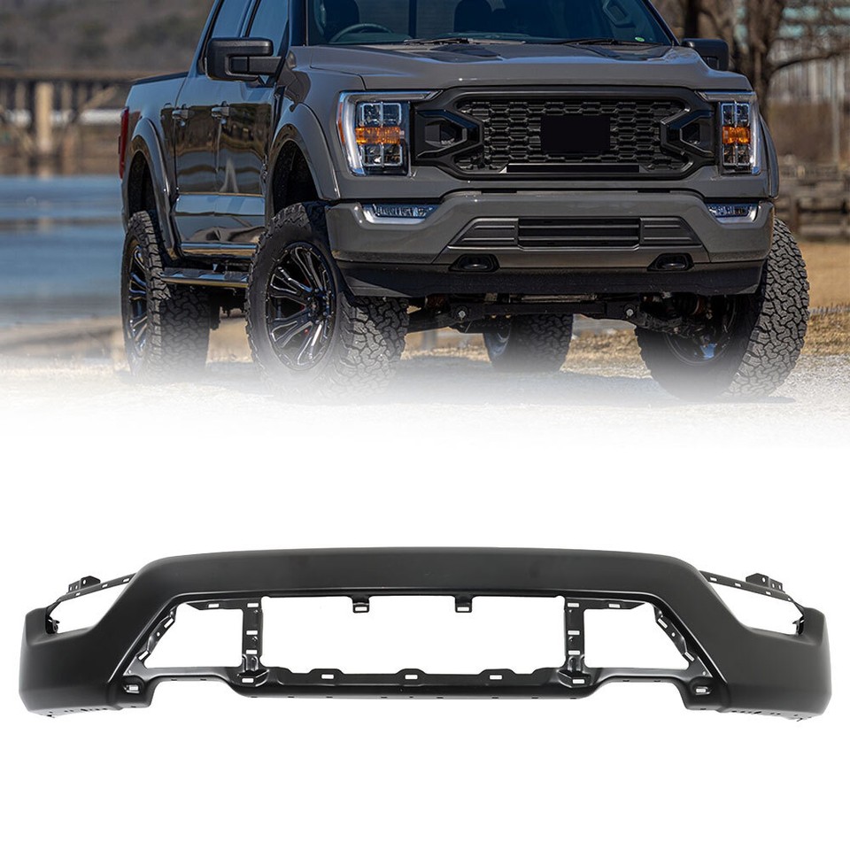 Steel Front Bumper For Ford F150 F-150 2021 2022 2023 Without Sensor ...