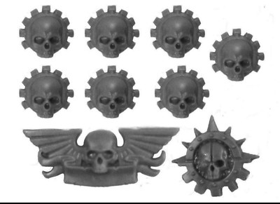 mechanicus Seals /Crests Warhammer 40k Bits: Imperial Knight Warden ...