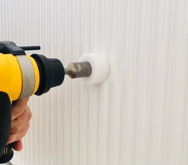 Power Flushing Vibrating Rad Hammer , Radiator Sludge Agitator Plumbing ...