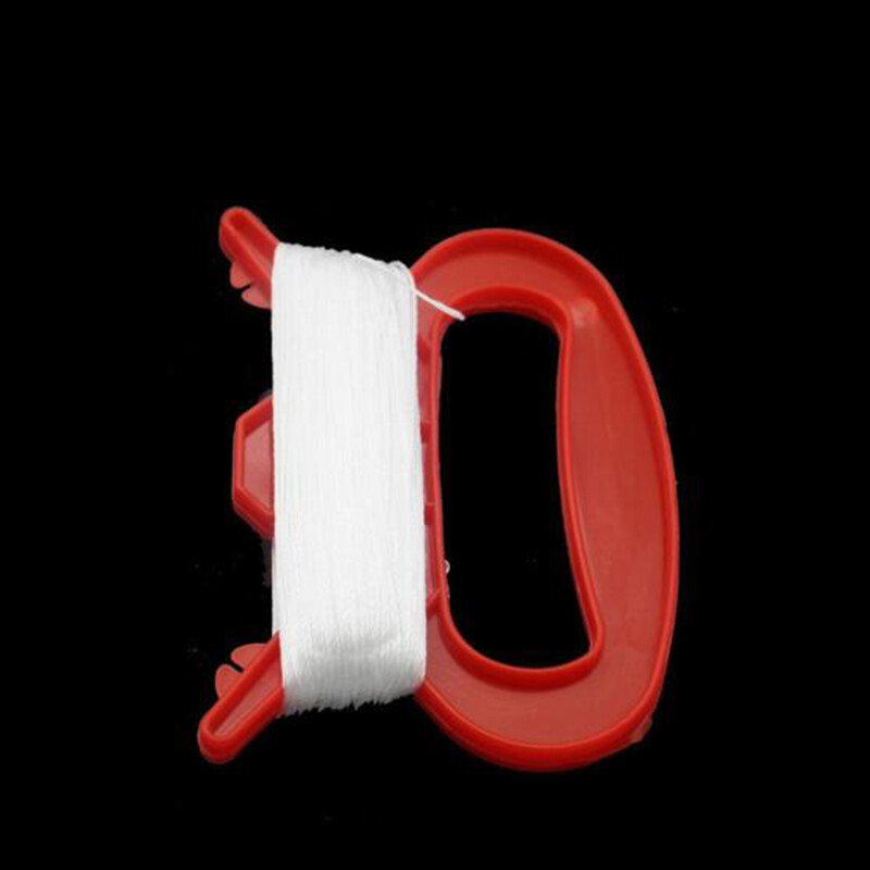 50m Outdoor Sports Fly Kite Line String with D Shape Winder Board Tool ...