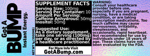 Got A BUMP (Starter Bundle) Energy Powder Supplement FAST PRIORITY ...
