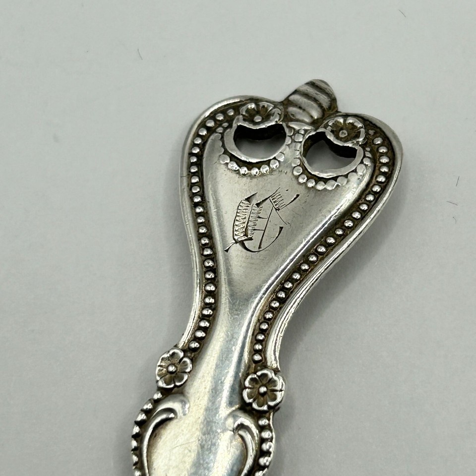 6 Antique Towle "Old Colonial" Sterling Silver Ribbed Spoons | eBay