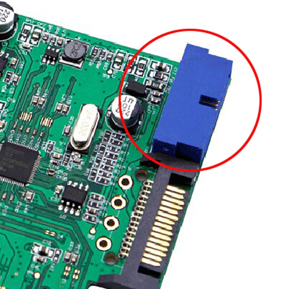 5Pcs USB 3.0 IDC 19 Pin Male Right Angle IDC Box Header PCB Connector ...