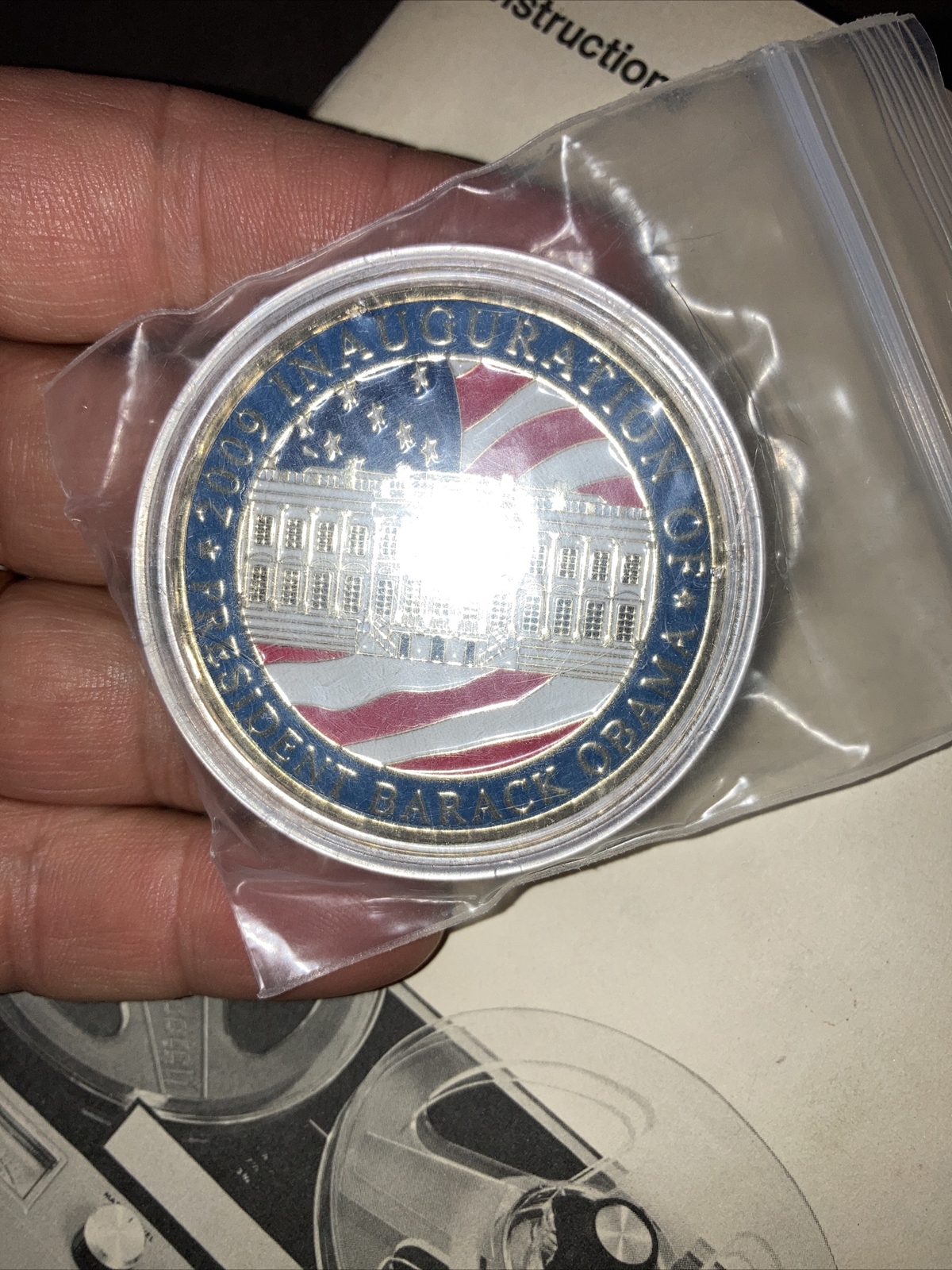 TSA 56th Presidential Inauguration 01/20/2009 Coin Barack Obama's First ...