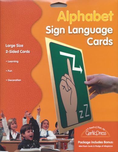 ALPHABET SIGN LANGUAGE CARDS (SIGN LANGUAGE MATERIALS) Collins NEW ...