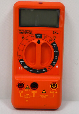 Wavetek 5XL Handheld Digital Multimeter | eBay