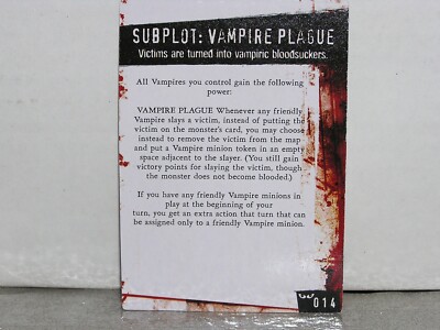 Horrorclix Nightmares Card #014 Subplot: Vampire Plague | eBay
