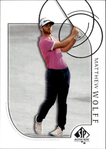 2021 SP Authentic Matthew Wolff #01-MW 2001 Retro Tribute Oakland ...