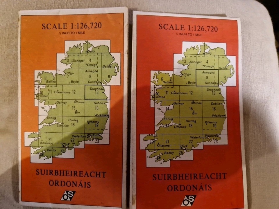 Irish Ordnance Survey Maps Of Meath and Monaghan. | eBay UK