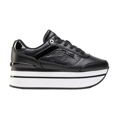 Guess Sneakers Nera Hansini Logo Impresso da Donna | eBay