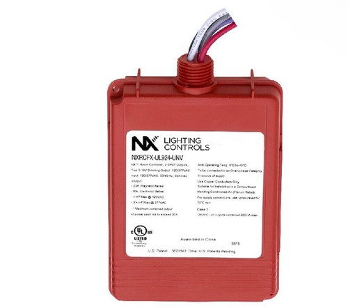 NEW HUBBELL NXRC-UL924-UNV EMERGENCY LIGHTING LOAD CONTROLLER 1-ZONE NX ...