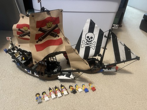 LEGO Vintage Pirates Lot Renegade Runner (6268) + Imperial Flagship ...