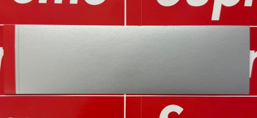 Supreme Scratch Off Red Box Logo Sticker FW19 Authentic Ships Same Day ...