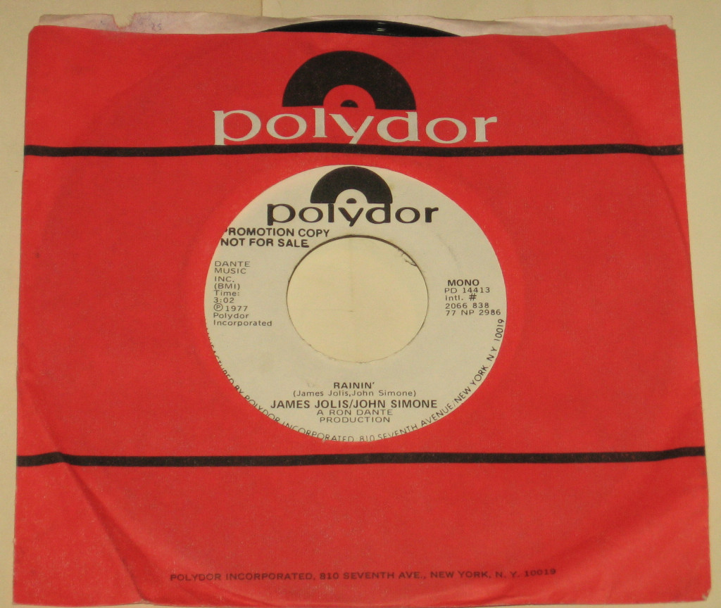 James Jolis John Simone 7" 45 PROMO Rainin SOUL FUNK HEAR | eBay
