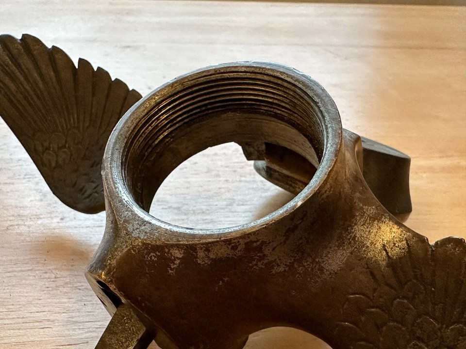 RARE VINTAGE Accessory Eagle Wings Radiator Cap Ford Model A T Boyce ...