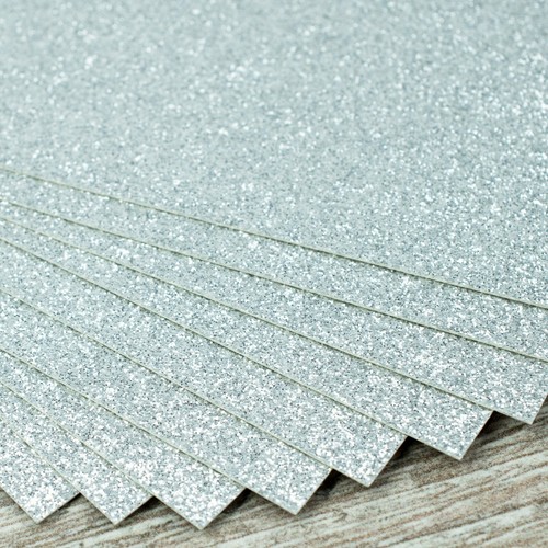 Premium A4 Sparkly GLITTER CARD Sheet Paper Arts Craft Scrapbooking ...