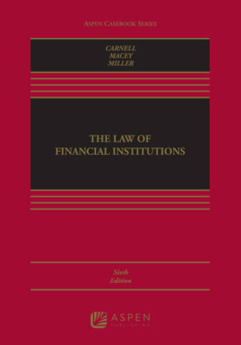 The Law of Financial Institutions (Aspen Casebook) - Hardcover - GOOD ...