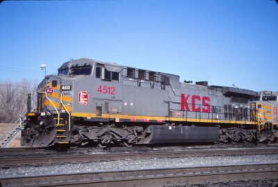 KCS 4512 AC44 PERFECT!! @ KANSAS CITY 2007 35MM SLIDE | eBay