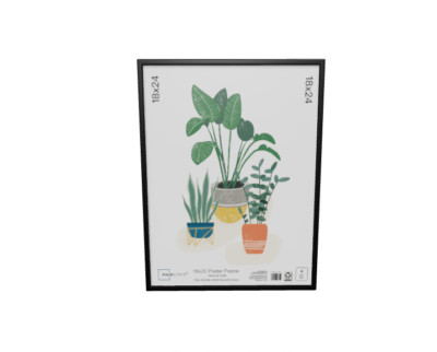 Mainstays 18x24 Basic Black Poster Frame | eBay