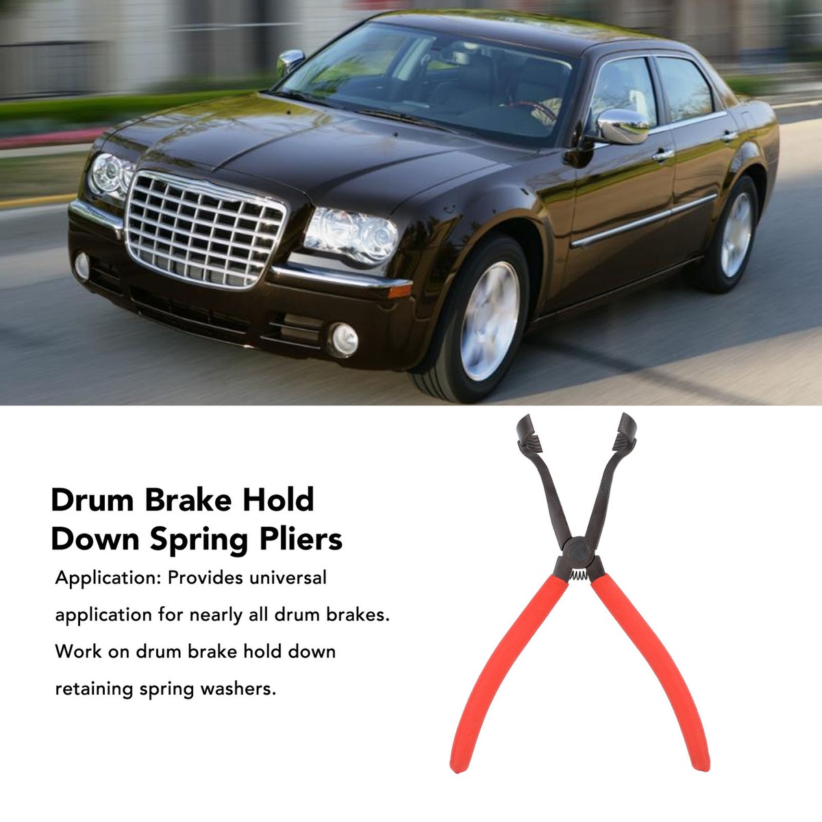 Automotive Repair Tool Drum Brake Hold Down Spring Pliers - ARES Tool ...