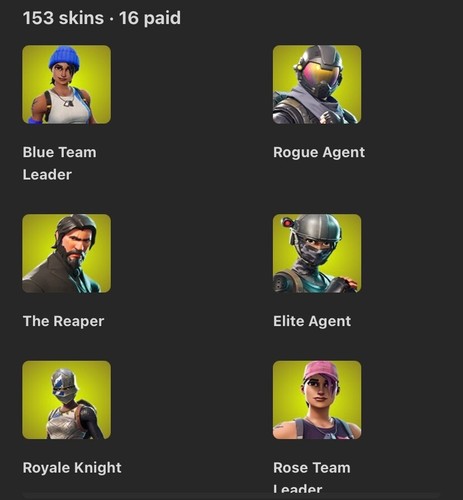 FN account-Og 150+skins (PAYPAL only) |(Royal Knight,Blue Team Leader ...