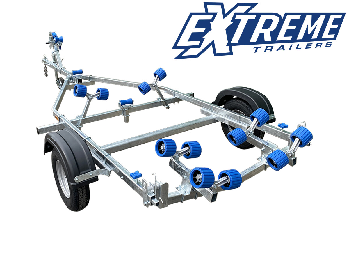 Extreme 750kg Compact Swing RIB Boat Trailer | eBay UK