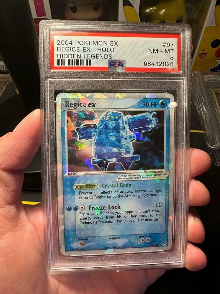 Pokémon TCG Regice EX EX Hidden Legends 97/101 Holo Holo Rare EX for ...