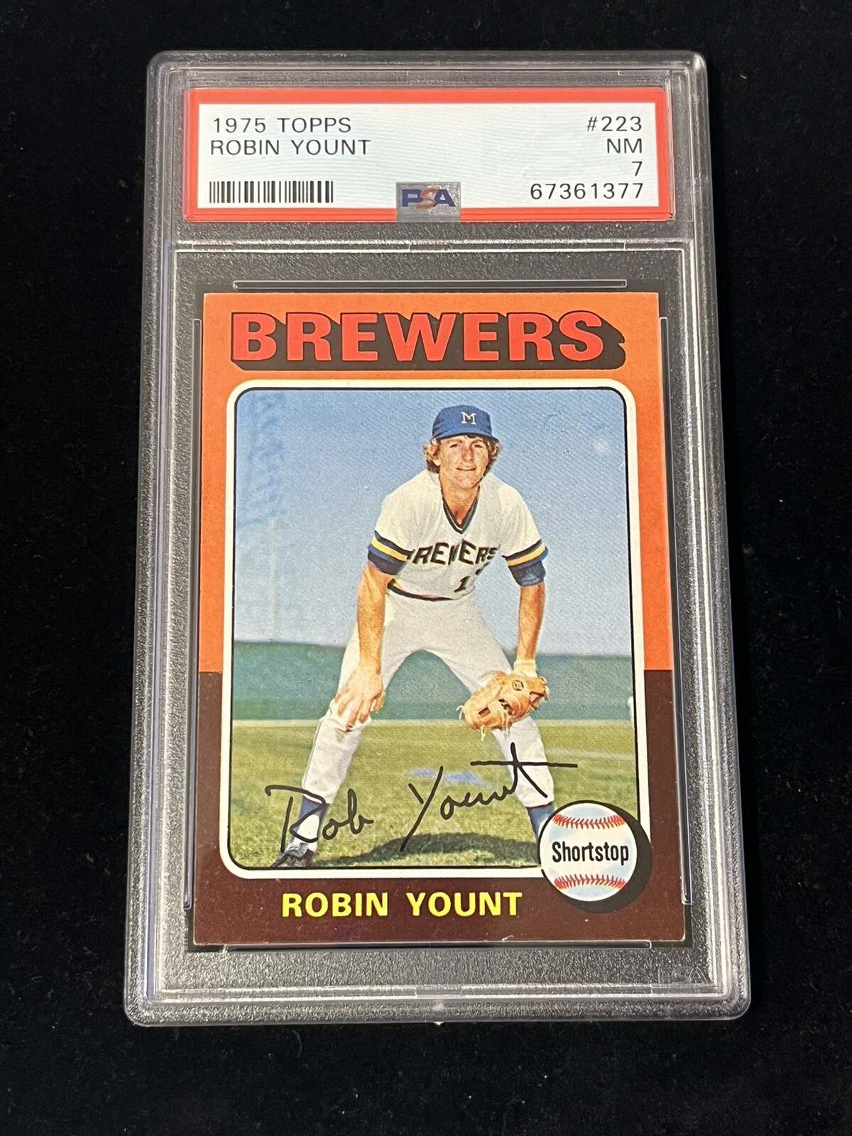 1975 Topps #223 Robin Yount Rookie PSA 7 Super Sharp | eBay