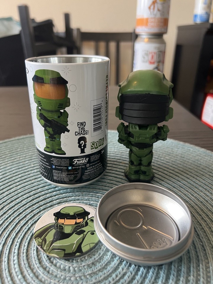 LIMITED EDITION Halo Master Chief Funko Soda Games Gaming Video LE ...