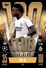 100 Club Vini Jr - Card Value