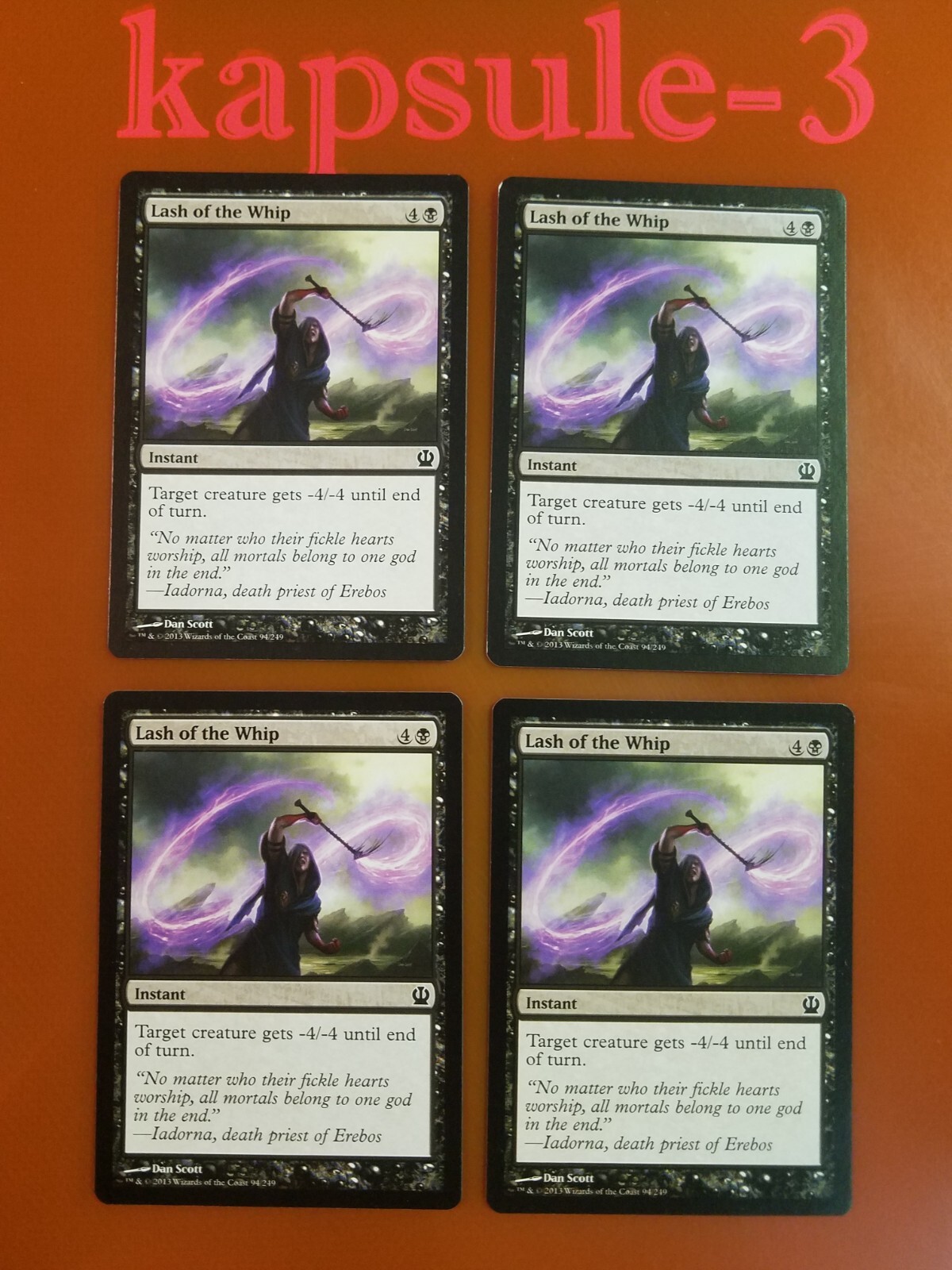4x Lash of the Whip | Theros | MTG Magic Cards | eBay