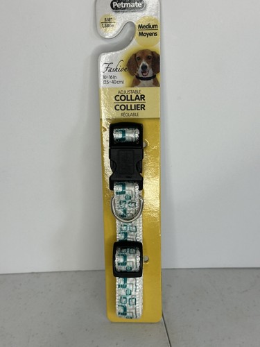 PETMATE Dog Collar Geometric 10-16” Size Medium. NWT. | eBay