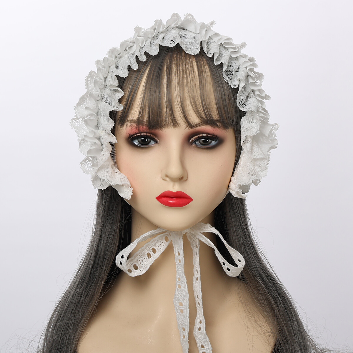 Retro Victorian Edwardian Maid's Mob Cap Retro Civil War Colonial Mob ...